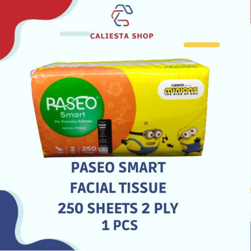 Promo Paseo Smart Facial Tissue 540 Sheets Putih - 3 Ply Putih Diskon ...
