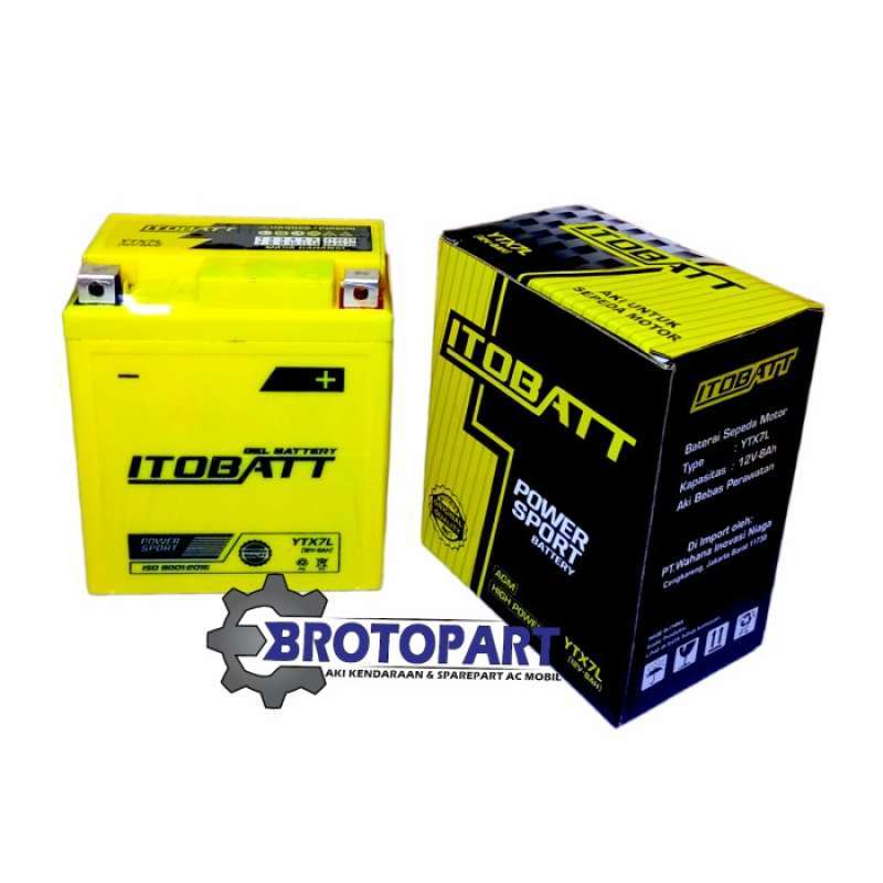 Jual Aki Motor Vespa Sprint, Primavera 150, Lx 125ie, Lx150 Ytx7l Bs Di Seller Tdr Autorace ...