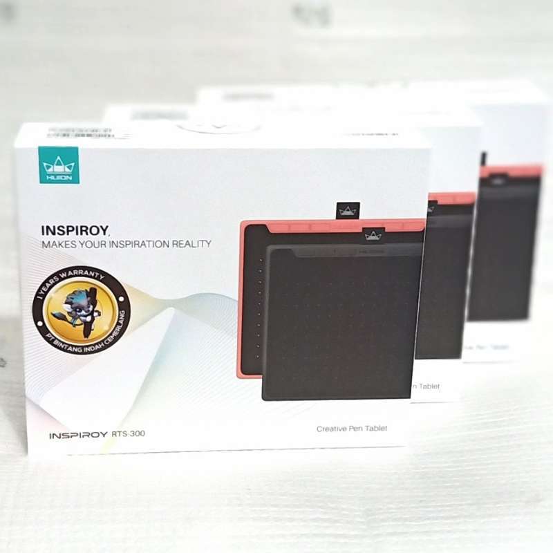 Jual HUION Inspiroy RTS-300 Huion RTS300 H640 Huion Pen Tablet RTS300 ...