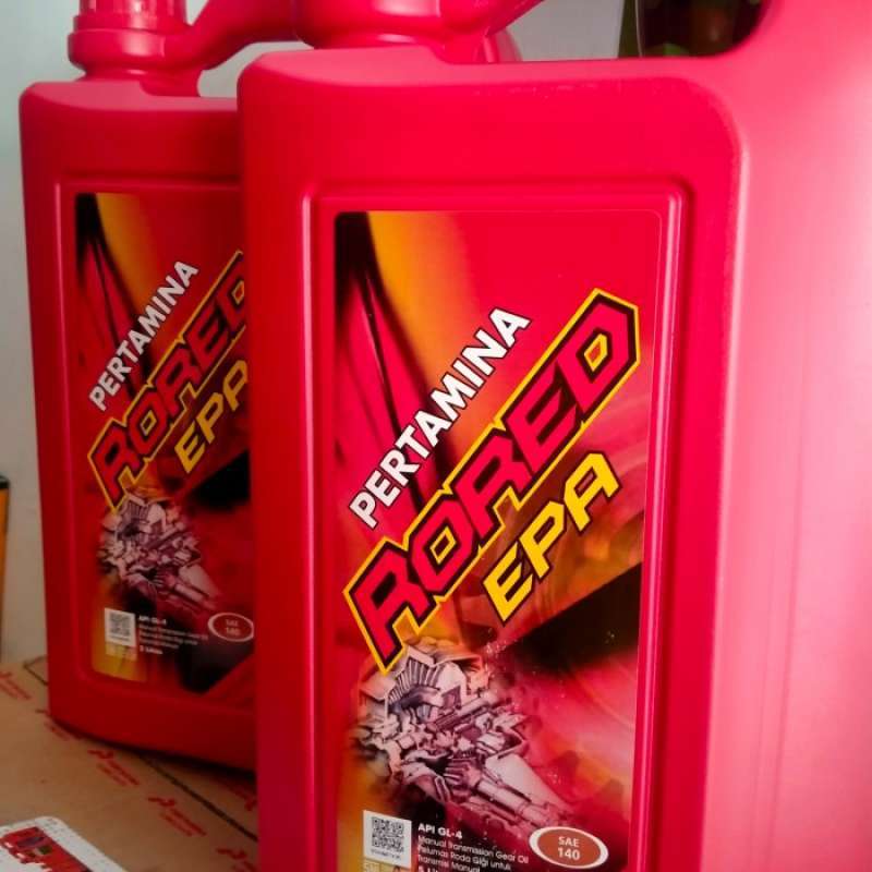 Jual OLI GARDAN RORED EPA SAE 140 API GL-4 , 5 Ltr ASLI PERTAMINA di ...