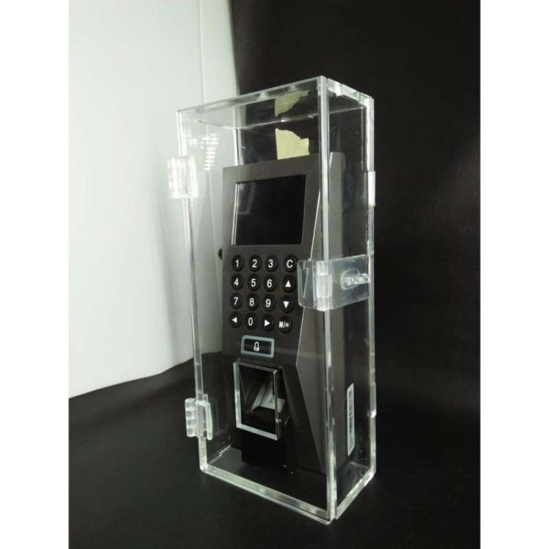 Jual Casing Akrilik Fingerprint Mesin Absensi Merek Zkteco F18 Custom ...