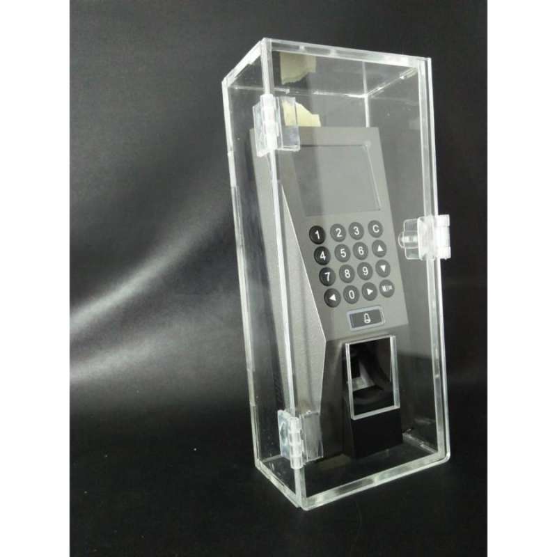 Jual Casing Akrilik Fingerprint Mesin Absensi Merek Zkteco F18 Custom ...