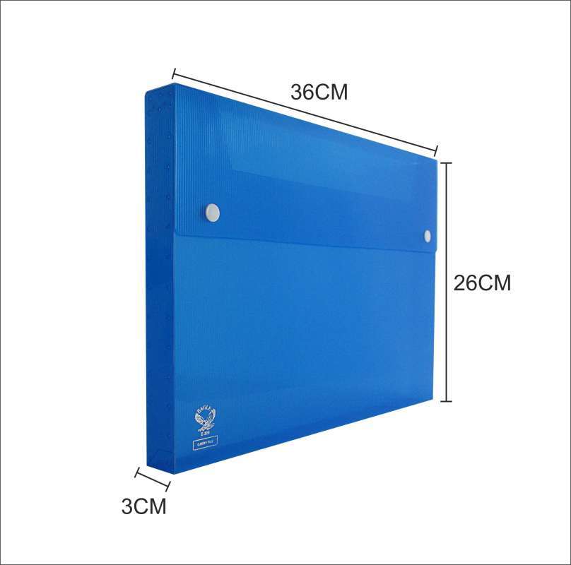 Jual Eagle Files Carry File Box / Carry Case / Map Plastik Kancing ...