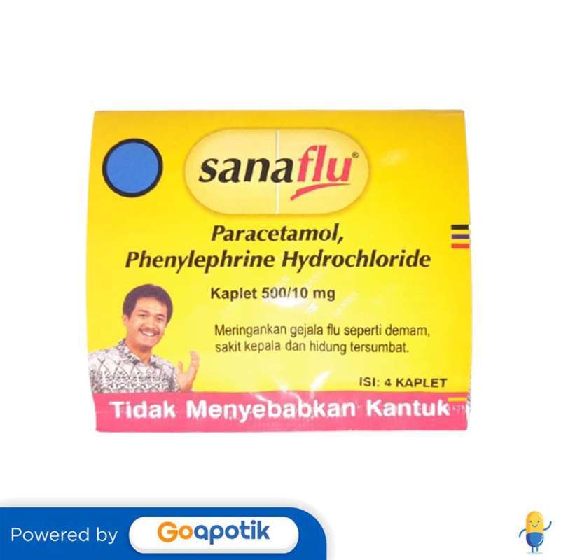 Jual SANAFLU STRIP 4 KAPLET di Seller Apotek Raja Farma 777 - Legian ...