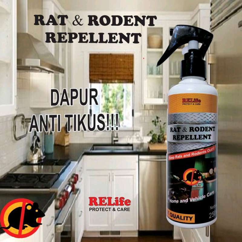 Jual Rat & Rodent Repellent Original Relife Cairan Spray Pengusir Tikus ...
