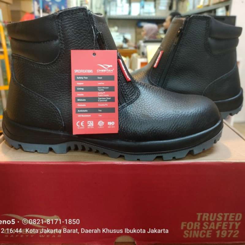 Jual Sepatu Safety Cheetah type 7111 H 100% ORI di Seller cahyaningrumm ...
