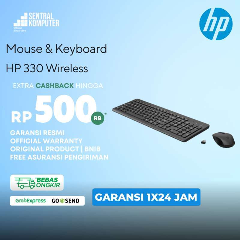 Jual Hp 330 Wireless Mouse And Keyboard Combo Di Seller Sentral Komputer Store Blw X Tale