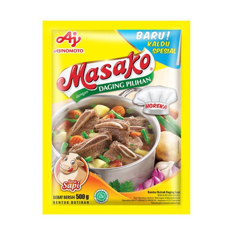 Promo Masako Bumbu Kaldu Sapi [500 g] Halal Diskon 22% di Seller ...