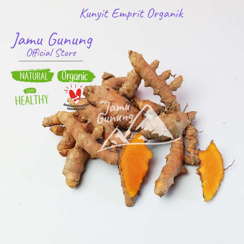 Jual Kunyit Emprit Atau Kunir Jamu Organik 1 Kg - Lebih Berasa Di ...