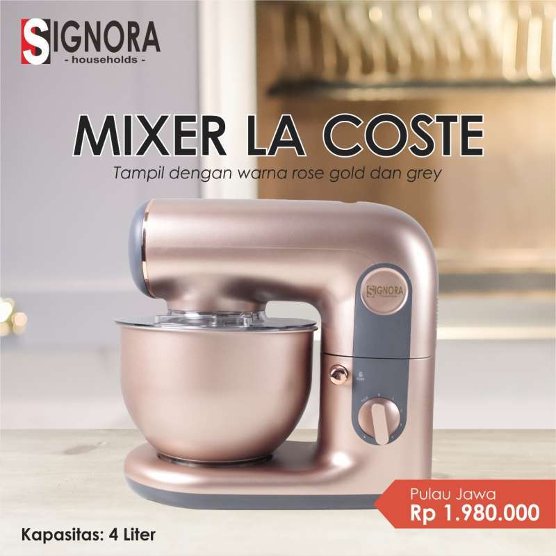 Promo Signora La Coste Mixer 700 Gram 800 Watt Diskon 34% di Seller El ...
