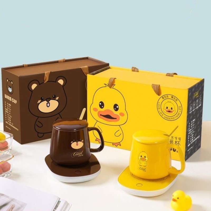 Jual Pemanas Gelas Set Keramik Tatakan Pemanas Gelas Elektrik Hampers ...