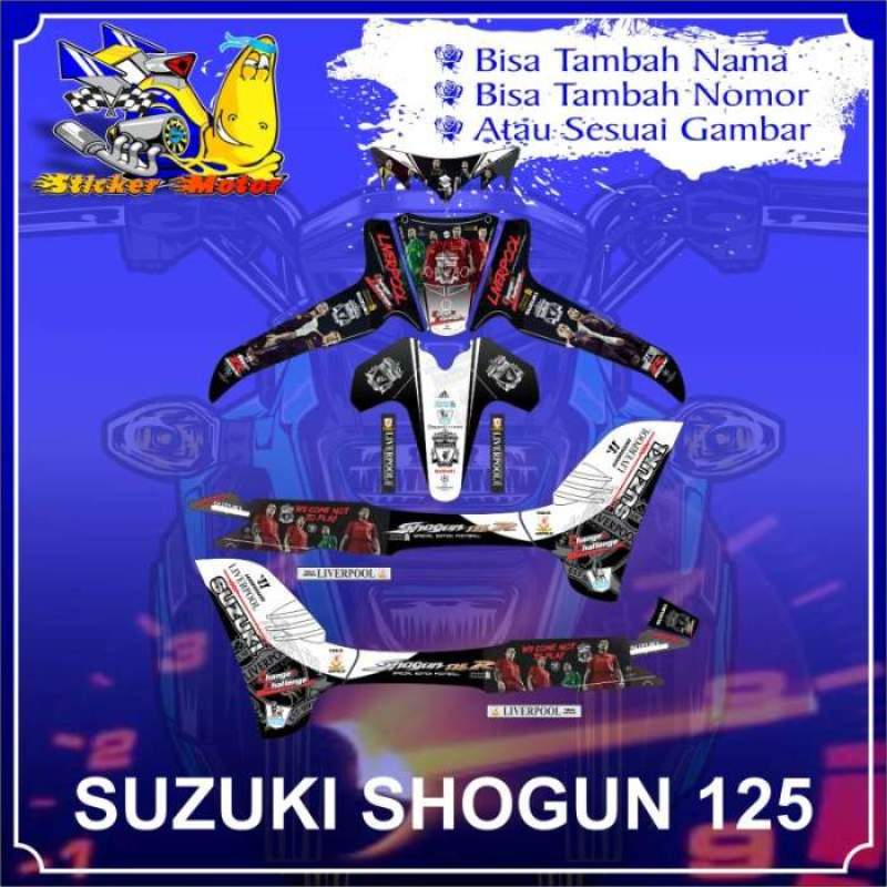 Promo Naga Sticker - DECAL STICKER FULL BODY SUZUKI SHOGUN 125 ...