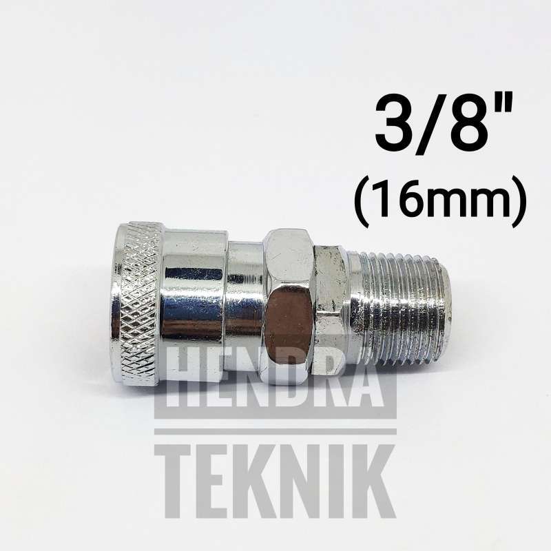 Jual COUPLER FEMALE SM30 3/8 KOPLER QUICK COUPLING SAMBUNGAN ANGIN ...