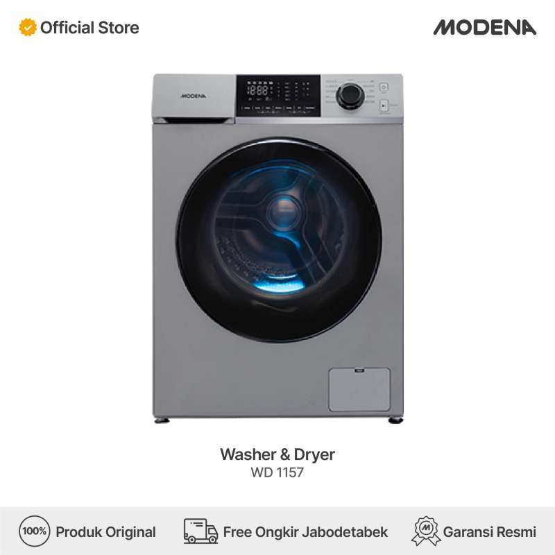 Jual Modena Trade-in - Modena Washing Machine & Dryer - Wd 1157 [khusus ...
