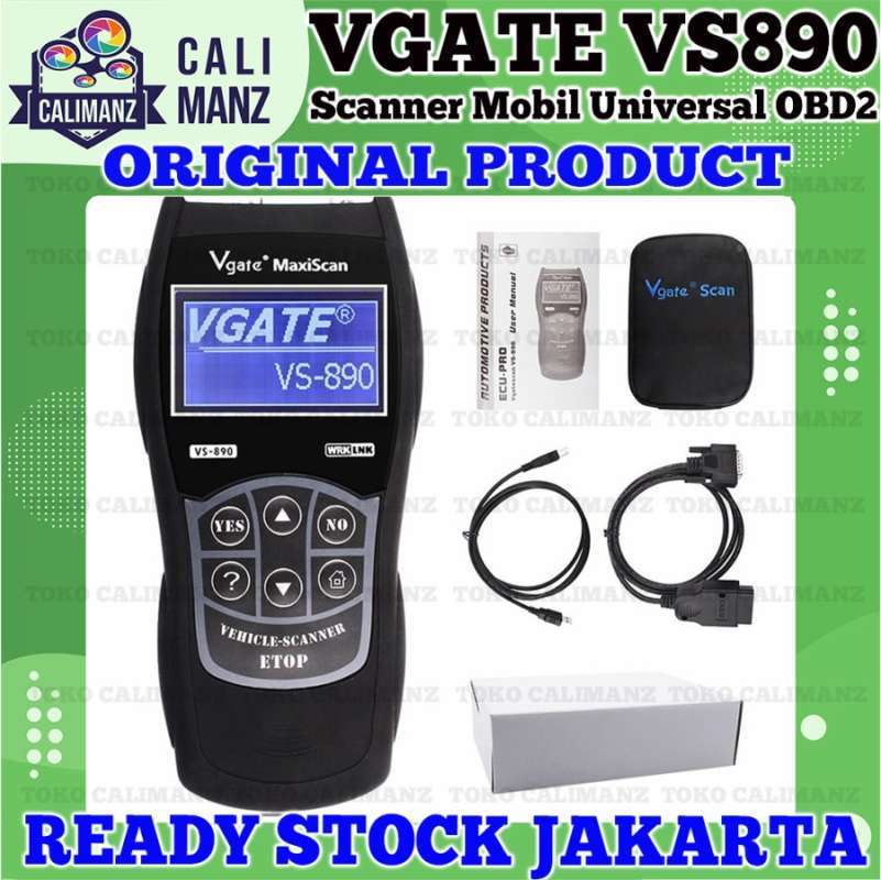 Jual Scanner Mobil Vgate Vs890 Obd 2 Obd Ii Di Seller Bantong Jaya ...