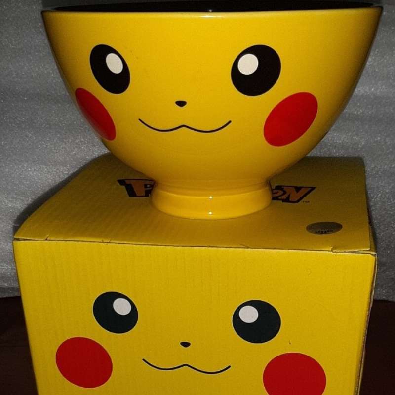 Promo Pokemon Bowl Pikachu Yoshinoya Official Merchandise Zen Porcelain ...