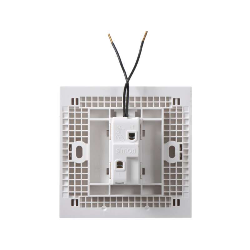 Jual Simon E6 Series 1 Gang 1 Way Switch With Led Indicator - White Di ...