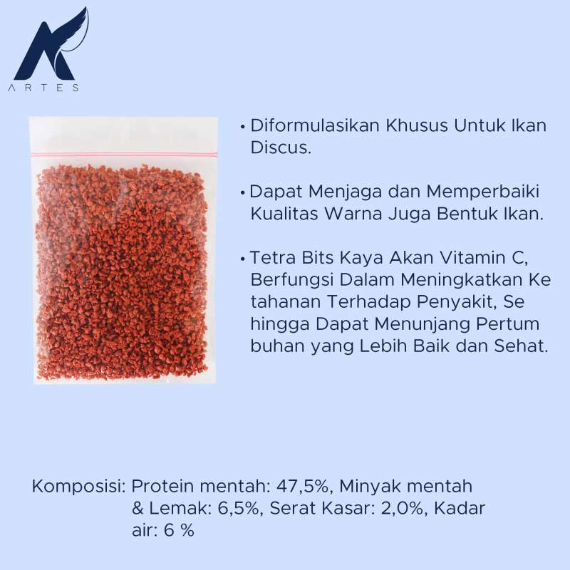 Jual Tetra Bits Complete Pakan-makanan-pelet-pellet Ikan Hias Tropis ...