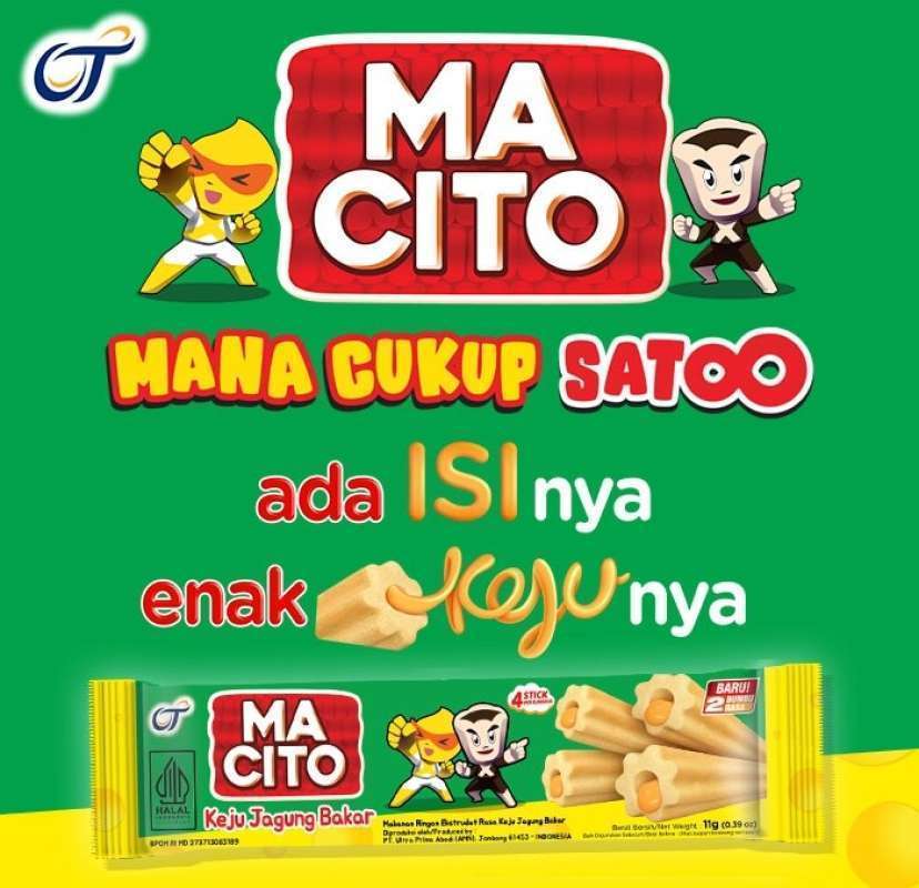 Promo MACITO Keju Jagung Bakar - (HARGA 1 BOX ISI 10) Diskon 23% di ...