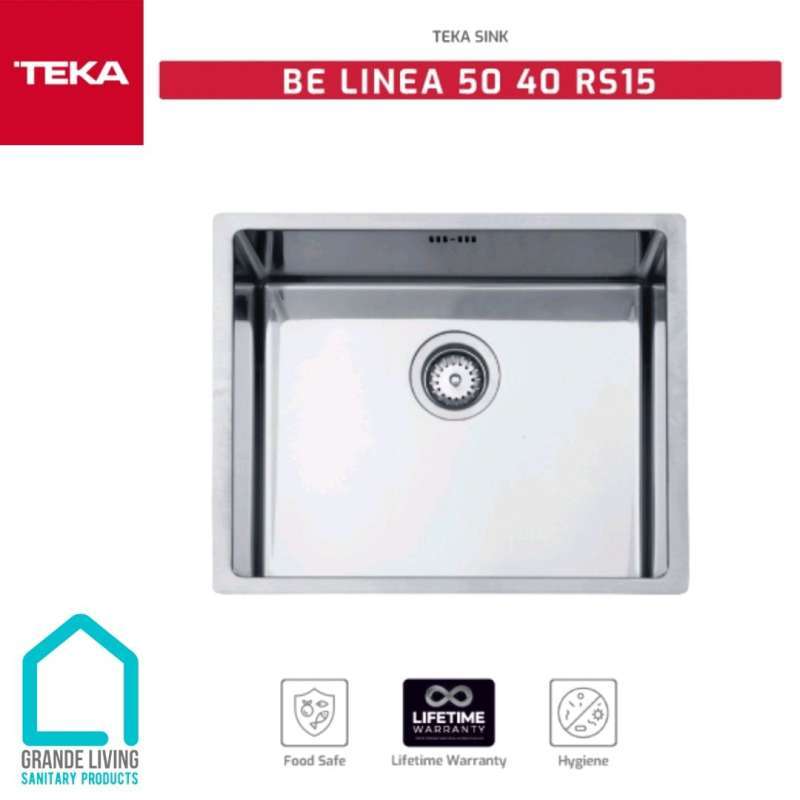 Jual Teka Be Linea Rs15 50 40 Undermount Stainless Kitchen Sink Di ...