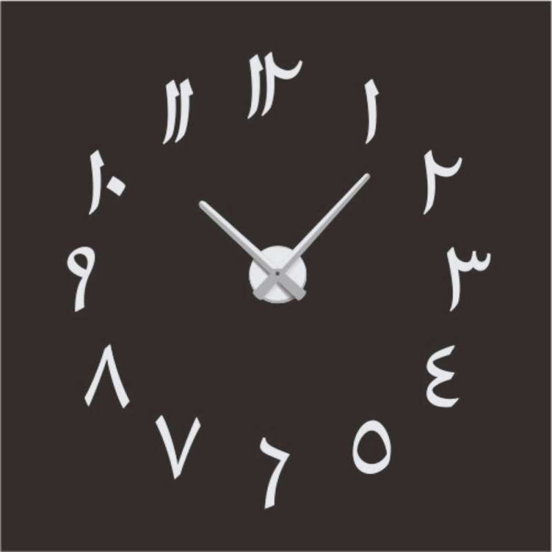 Jual Jam Dinding Raksasa Akrilik Model Angka Arab - Putih 003 di Seller ...