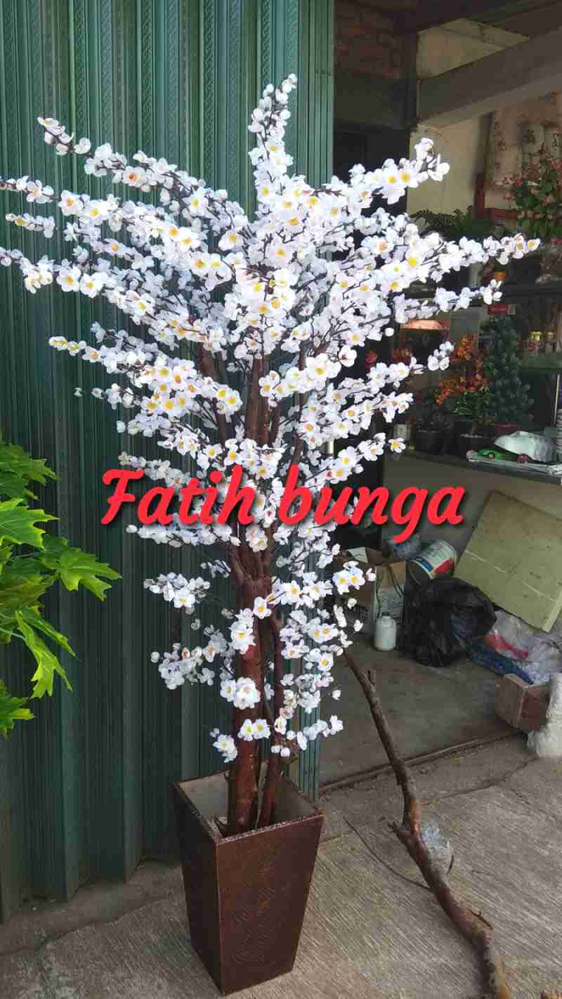 Promo Pohon Bunga Sakura/Pohon Hias/Pohon Plastik Diskon 3% di Seller ...