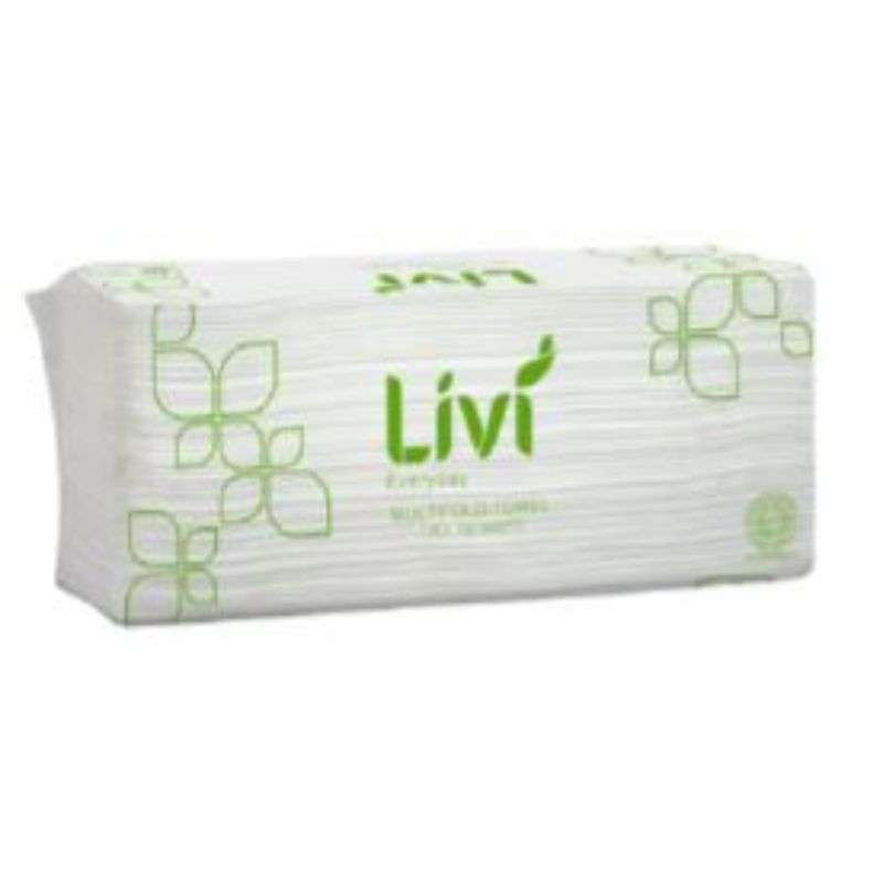 Promo Livi Evo Smart Towel Multifold Tissue [150 Sheets / 24 Pcs / Car ...