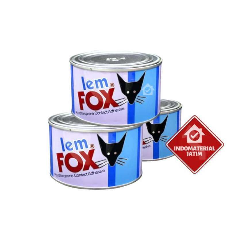 Jual Lem Fox Biru Kaleng 300 Gr Di Seller Indomaterial - Trosobo, Kab ...