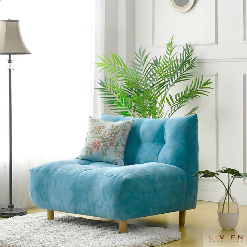 Promo Livien Furniture Sofa Ruang Tamu - Willow Single Sofa Sandaran ...