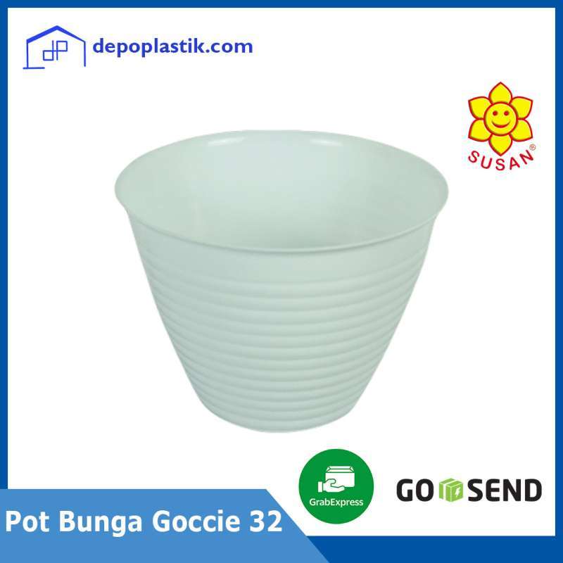 Jual Pot Tanaman dan Bunga Plastik Putih Tawon 10-32 cm -- SUSAN di ...