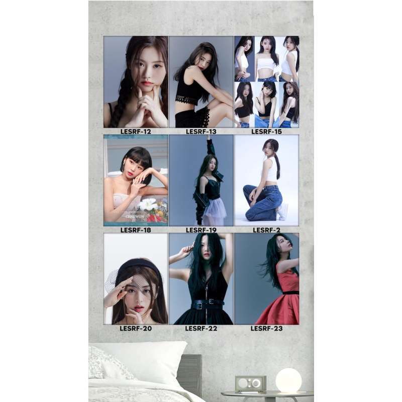 Jual Poster Le Serafim Kpop Sakura, Chae-won, Yun-jin, Kazuha Dan Eun ...