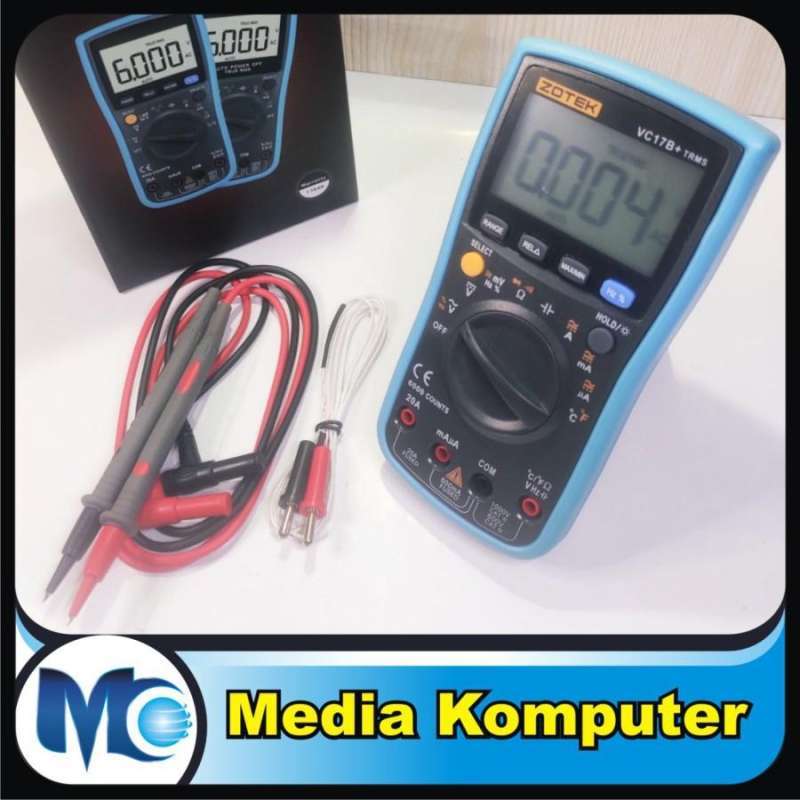 Jual MULTIMETER ZOTEK VC17B+ ORIGINAL di Seller Media Tool - Wirokerten ...