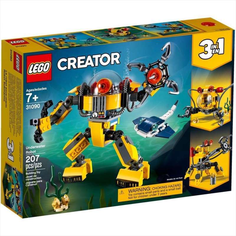 Jual Bad Box Lego Creator 31090 Underwater Robot Di Seller Cupliss ...
