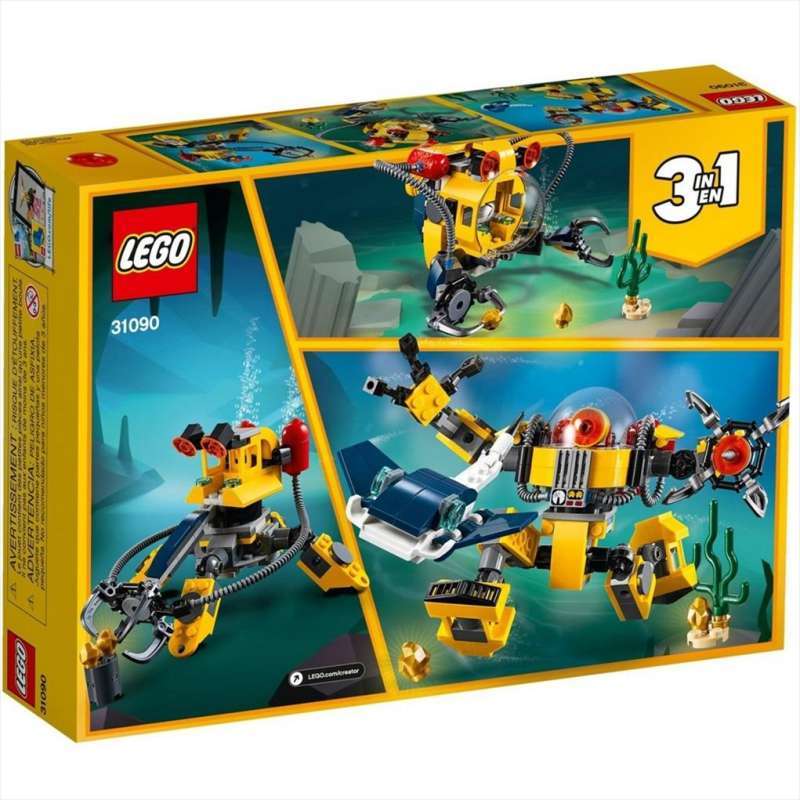 Jual Bad Box Lego Creator 31090 Underwater Robot Di Seller Cupliss ...