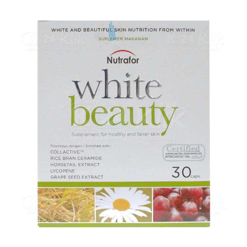 Jual NUTRAFOR WHITE BEAUTY (NOVEL) di Seller Toko hisyam berkah ...