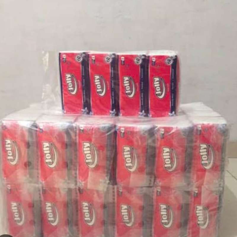 Jual Tissue Tisu Jolly Facial Wajah 250 Sheet 2ply 1 Bal / Dus Isi 48 ...