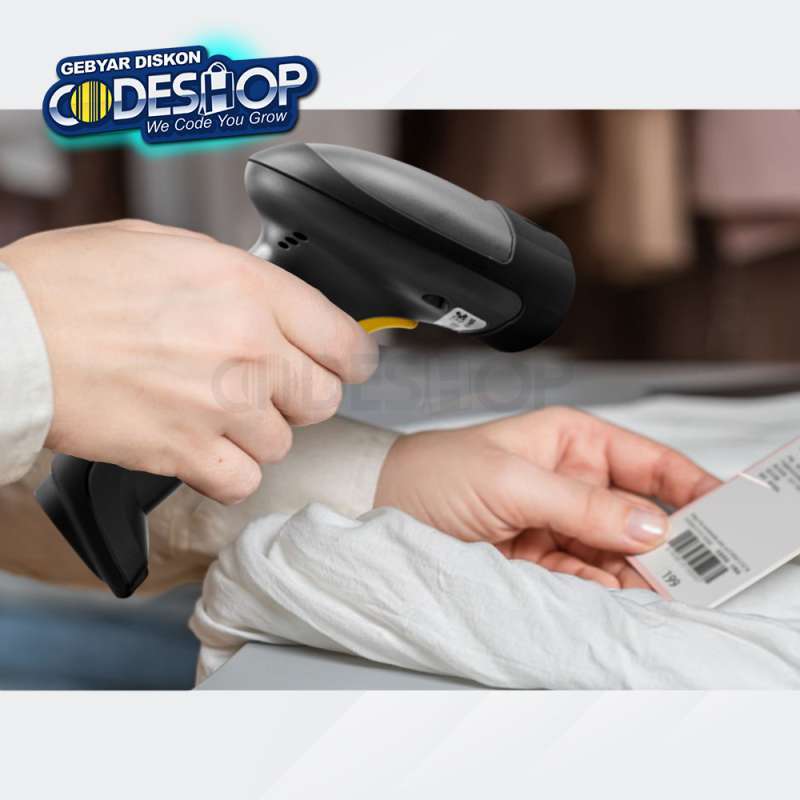 Jual Newland HR-3280 Scanner Barcode 2D Imager Auto Sense Scan USB Plus ...