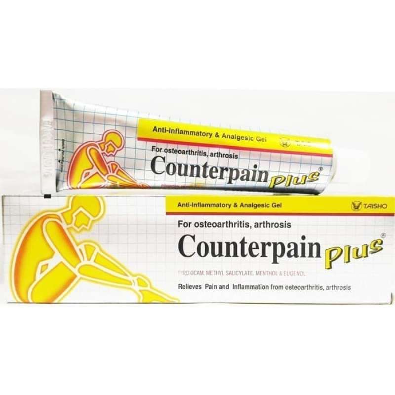 Promo Counterpain Plus Anti-Inflammatory & Analgesic Gel (25g) Diskon ...