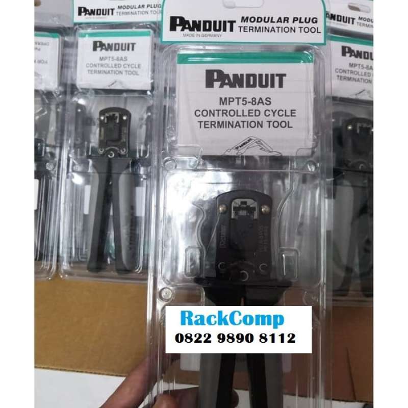 Promo Tang Crimping Panduit RJ45 MPT5-8AS / Crimping Panduit Cat6 ...