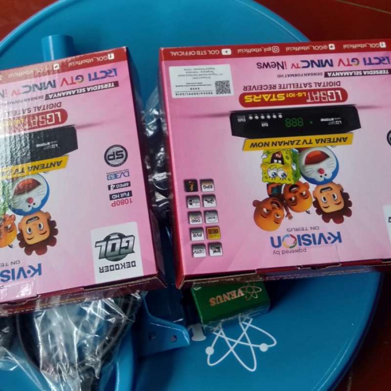 Jual Parabola Mini K Vision Dan Pemasangan Paralel 2tv Di Seller Grock ...