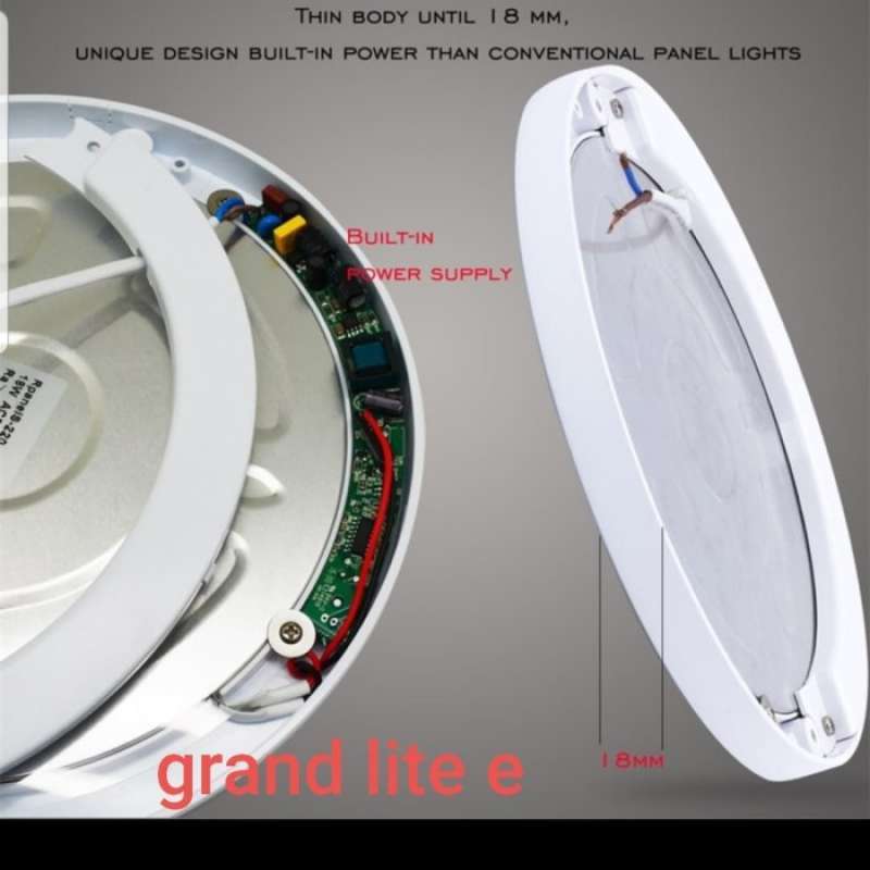 Jual Downlight Panel Led 18 Watt Sensor Cahaya Dan Gerak di Seller ...