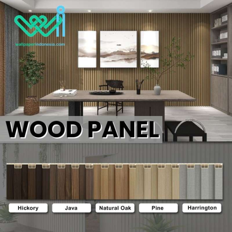 Promo Wood Panel WPC Dinding - Wallpanel Partisi Kayu PVC - Woodpanel ...