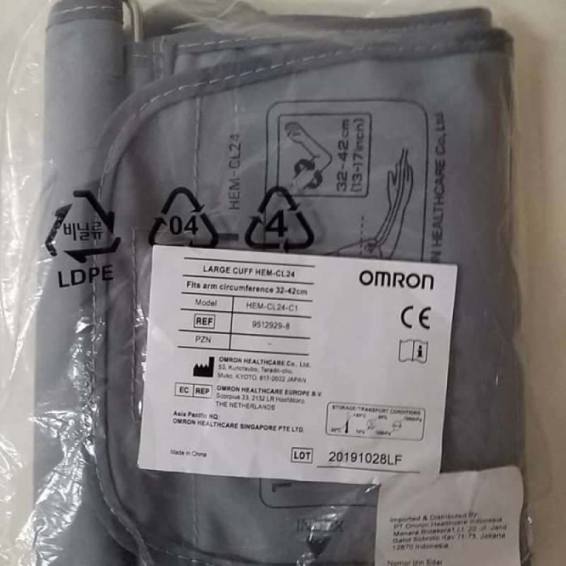 Promo Manset Tensimeter Omron Large 32 - 42 Cm Fleksibel Diskon 32% Di ...