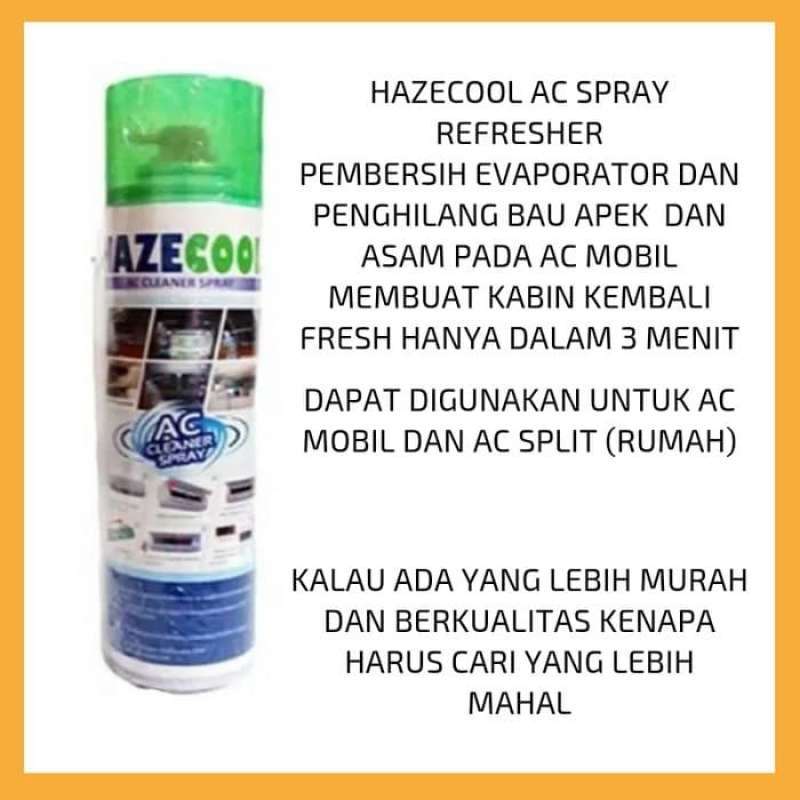 Promo Pembersih Ac Mobil Dan Ac Split Rumah Hazecool Ac Refresher ...