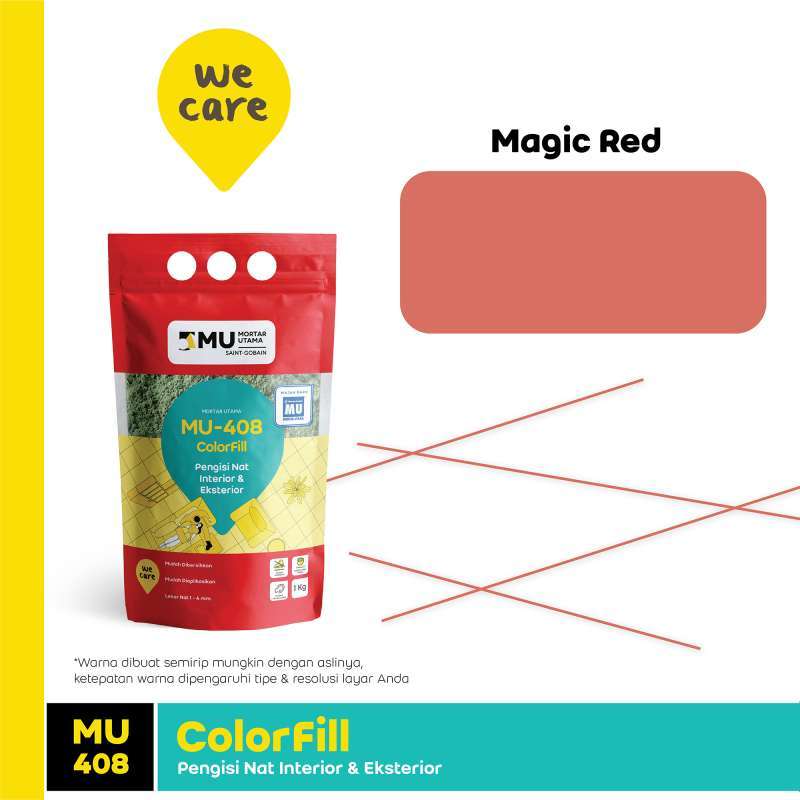 Jual MU Weber MU-408 ColorFill Pengisi Nat Keramik 1Kg - Warna A ...