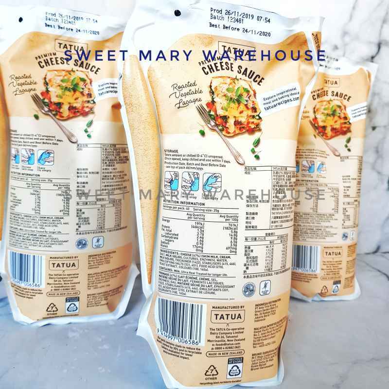 Jual Tatua Premium Cheese Sauce 1 kg Saus Keju MURAH di Seller Sweet ...