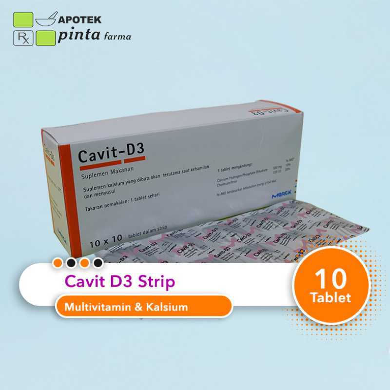 Jual CAVIT D3 10 TABLET di Seller Fadhilah89 - Kota Jakarta Timur, DKI ...