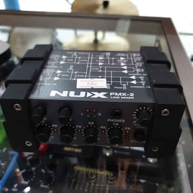 Promo Line Mixer NUX PMX2 PMX 2 Channel Link Phone ORIGINAL NUX PMX-2 ...