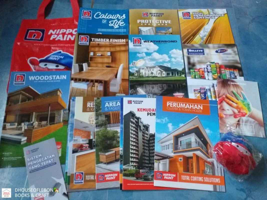 Jual Katalog Warna Nippon Paint + Total Coating Solution (tcs) Series Set 2 Di Seller Ken Book ...