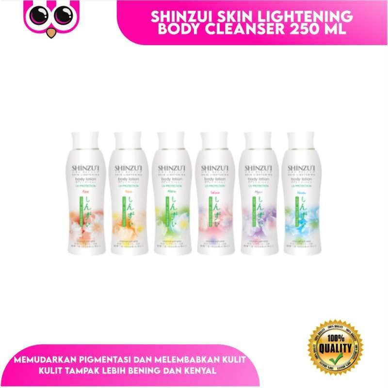 Jual [ SABUN CAIR 250 ML ] SHINZUI SKIN LIGHTENING BODY CLEANSER 250 ML ...